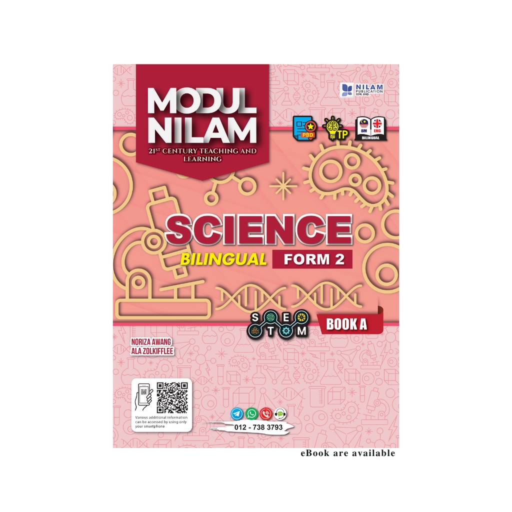 NILAM Science Book A Form 2 (2023) Dwibahasa Bilingual ***Clearance ...