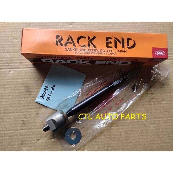 TOYOTA HARRIER ACU30 MCU30 STEERING RACK END price for 1pc | Shopee ...