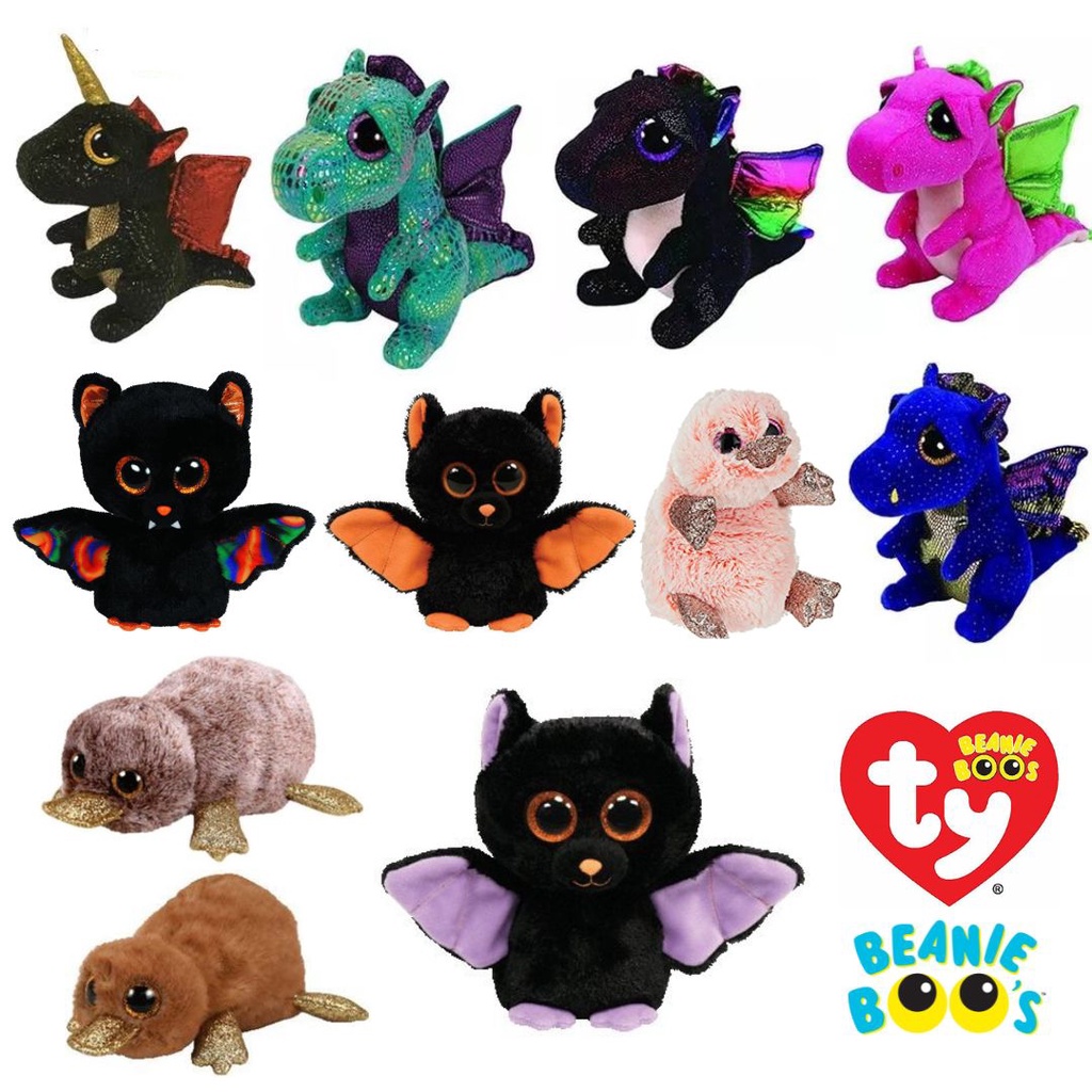 ST 08-Big-Eyed ty Doll Size 6 Inches-Bat Dragon Mole (Toys Collectibles ...