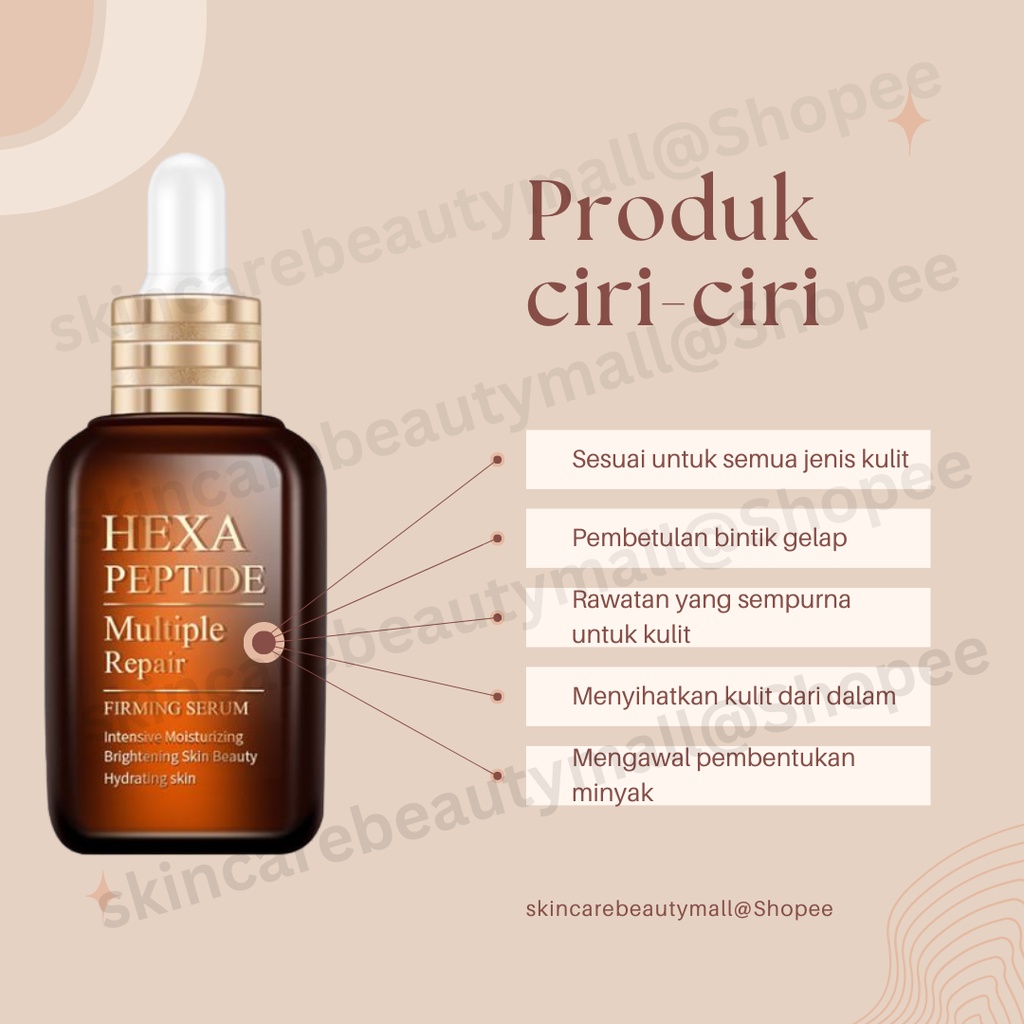 Whitening Face Serum Muka Glowing Niacinamide Hyaluronic Acid Ceramide ...