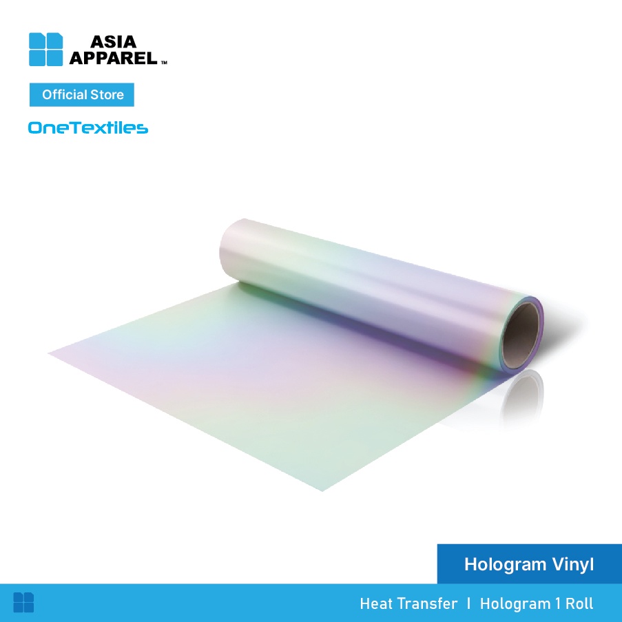 KOREA HOLOGRAM Heat Transfer Vinyl for Textiles (Spectrum/Holo Sheen ...