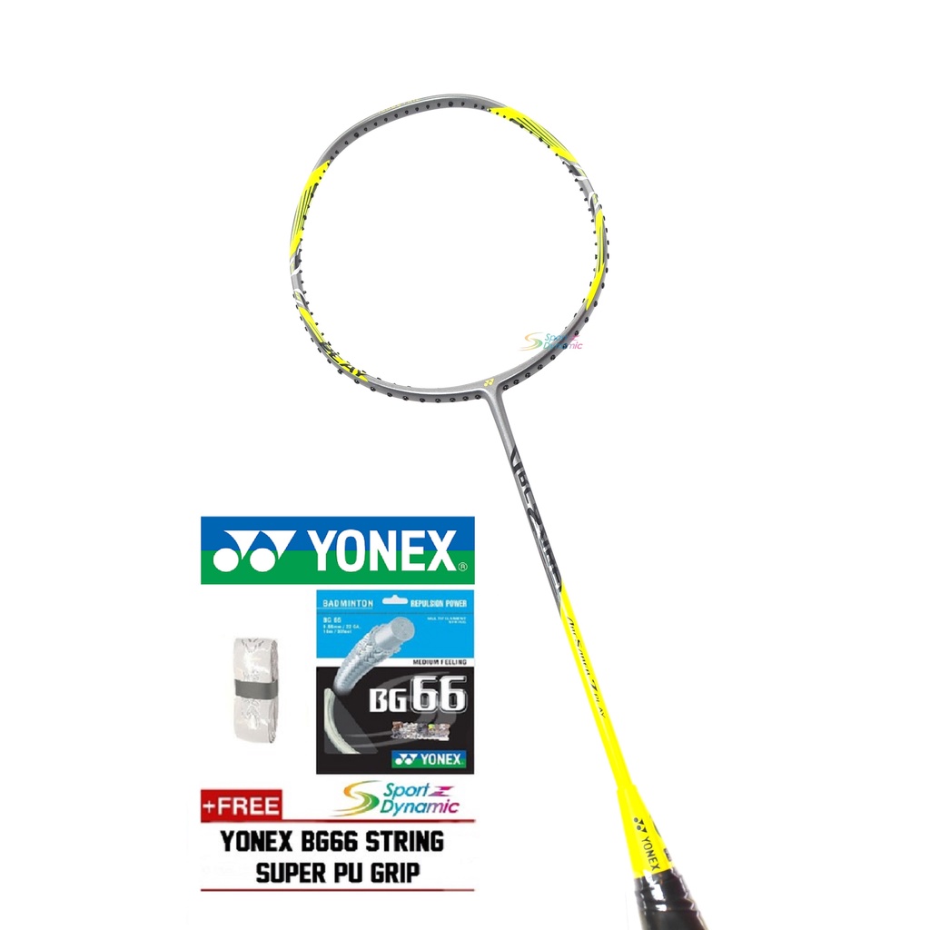 YONEX ARCSABER 7 PLAY BADMINTON RACKET (FREE 100% ORIGINAL BG66 STRING + PU SUPER GRIP) | Shopee ...