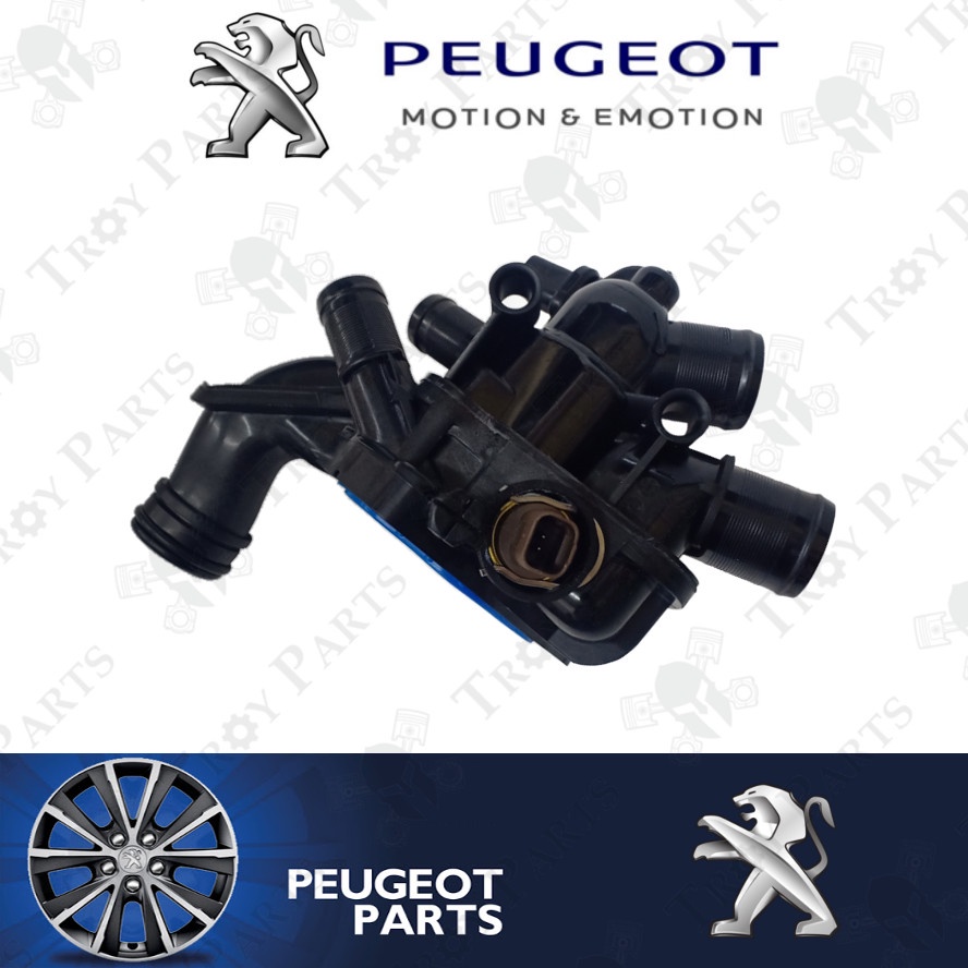 Original Citroen Peugeot Radiator Coolant Thermostat with Housing ...