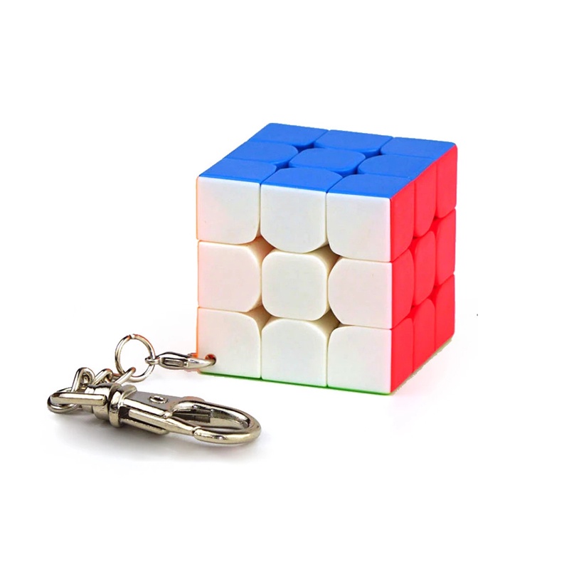 [Picube] MoYu 3x3 KeyChain Mofangjiaoshi Mini 3x3x3 Magic Cube ...