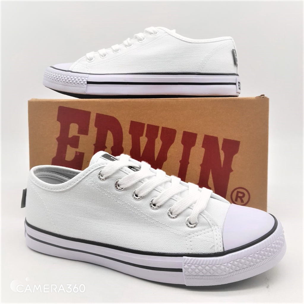 EDWIN EW2019 New Secondary School White Shoe/ Kasut Sekolah Menengah ...