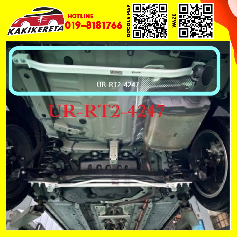 Toyota Corolla Cross (XG10) 1.8 2020+ (2WD) Rear Torsion Bar UR-RT2-4247 100%Original Ultra ...