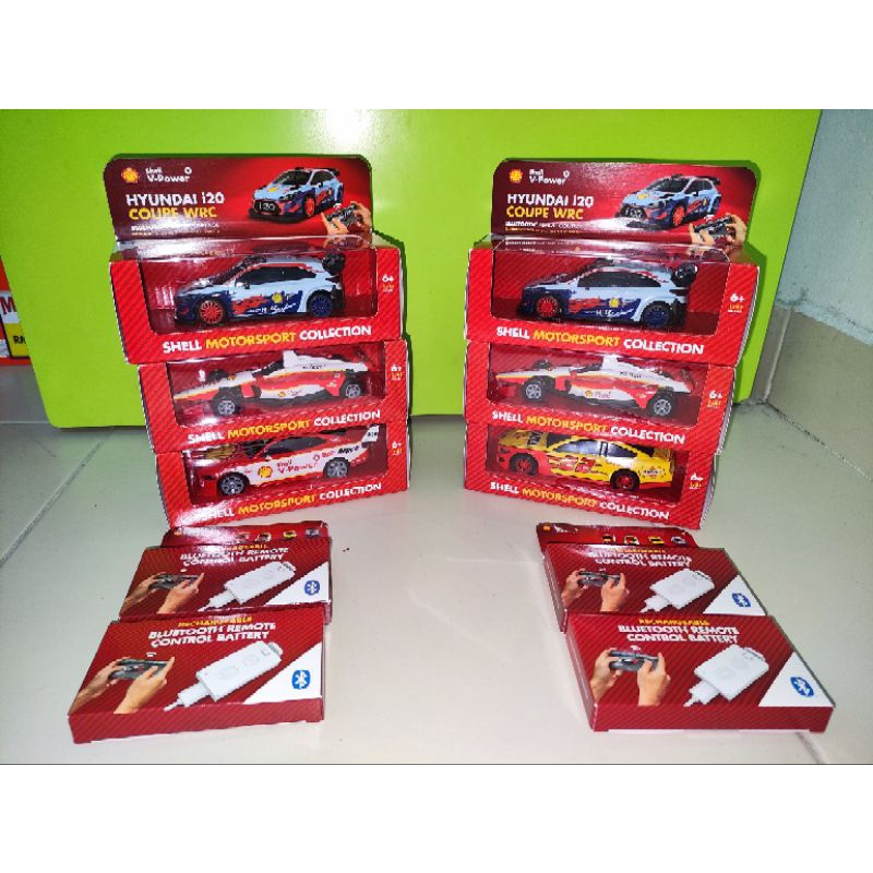 Shell Collection 2022 Combo Set Ferrari SF90 Hyundai I20N Indy Car ...