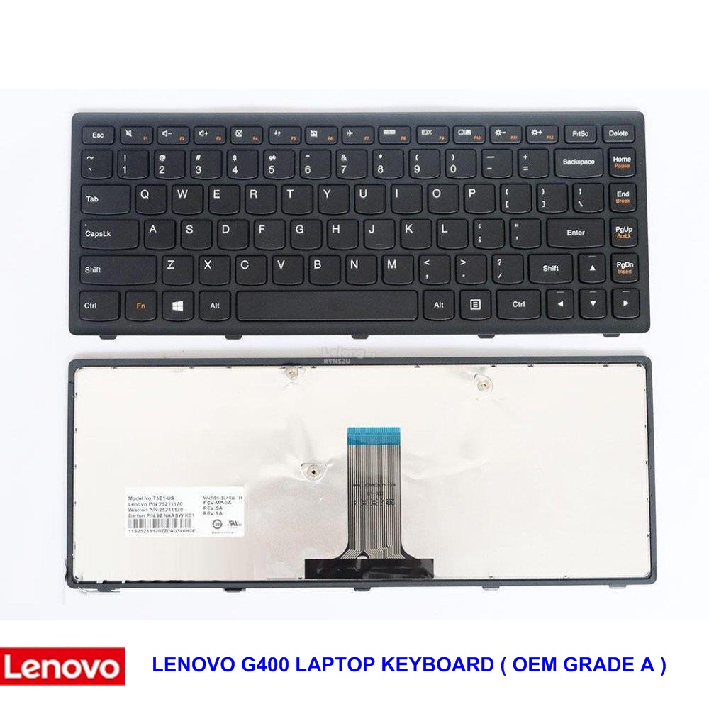 LENOVO G400 LAPTOP KEYBOARD ( OEM GRADE A ) | Shopee Malaysia