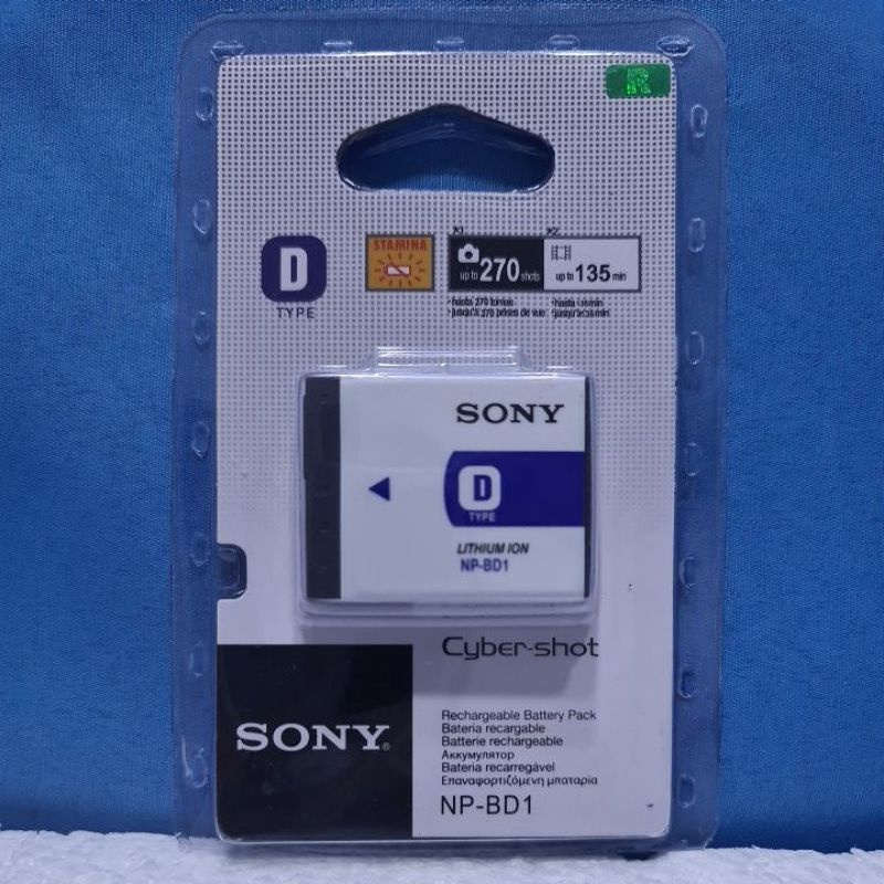 SONY NP-BD1 Lithium ion Rechargeable Battery Pack | Shopee Malaysia