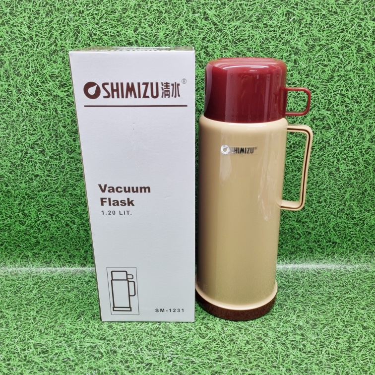 SHIMIZU VACUUM FLASK TERMOS AIR PANAS (PELAI AIR) 保温瓶 | Shopee Malaysia
