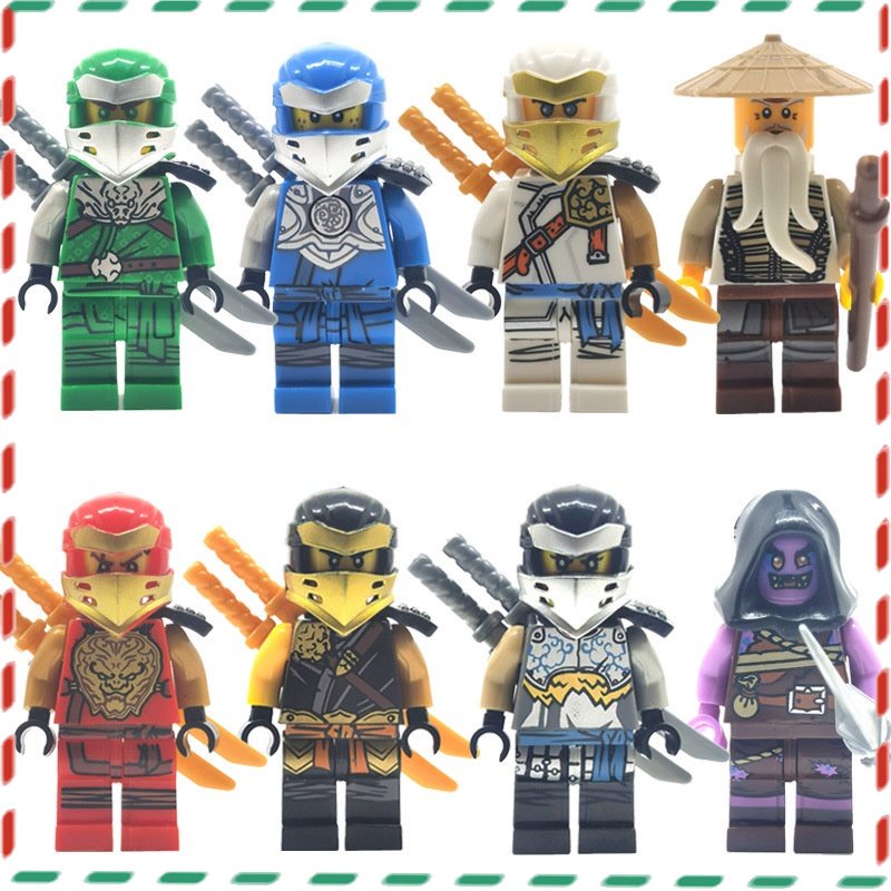 Blocks Ninja Figures Nano Ninjago Building Blocks For Kids Model Toys ...