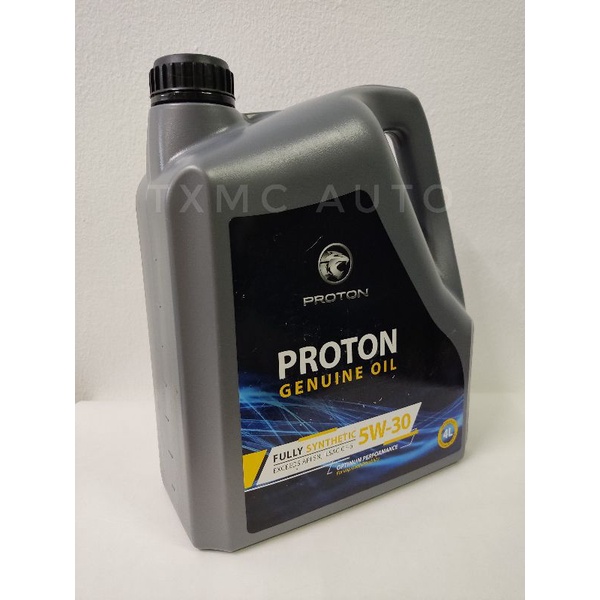 Original Proton Engine Oil 4L / Minyak Hitam Proton Petronas 4L ...