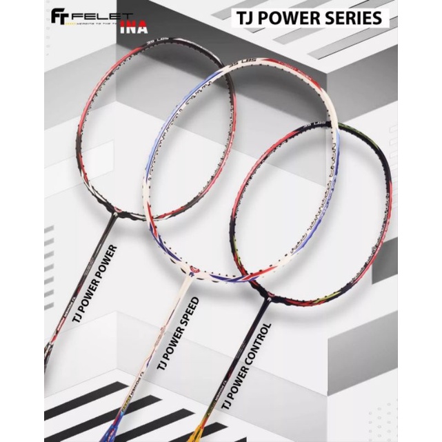 Badminton Racket Felet TJ Power/Control/Speed (ORIGINAL) | Shopee Malaysia