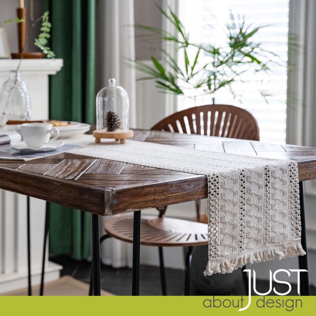 Meja Kain Table Cloth Table Runner Collection Table Mat Cotton Linen ...