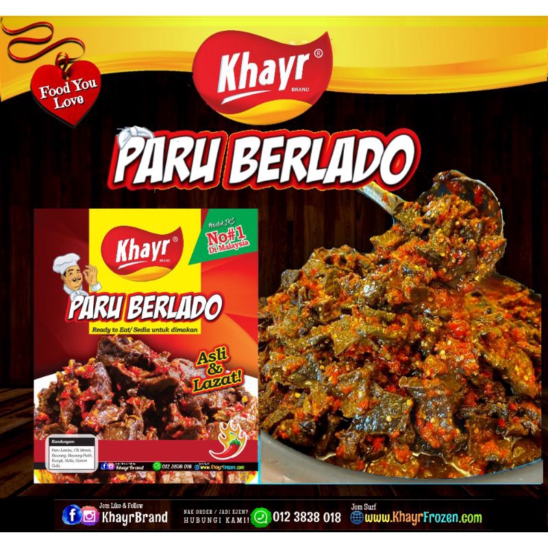 [Ready To Eat] 💥 Sambal Paru Berlado recommended BY SHAHEIZY SAM! 💥 ...