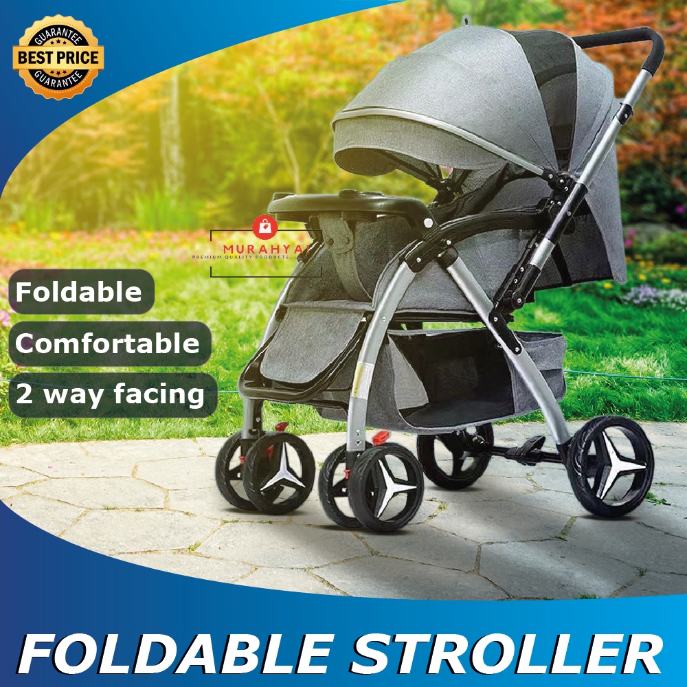 Baby Stroller murah stroller travel kids 2 way kereta sorong baby ...