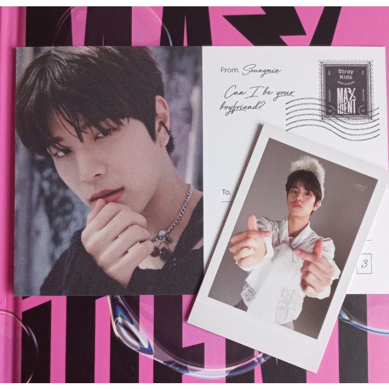 Stray Kids Maxident Album Inclusions (Mini poster, Love letter set ...