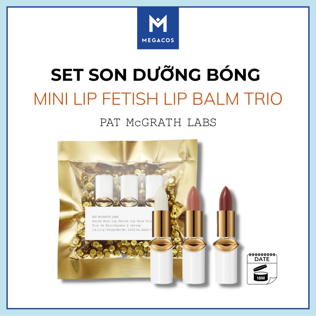Pat McGRATH LABS Mini Lip Fetish Lip Balm Trio Set(US bill) | Shopee Malaysia