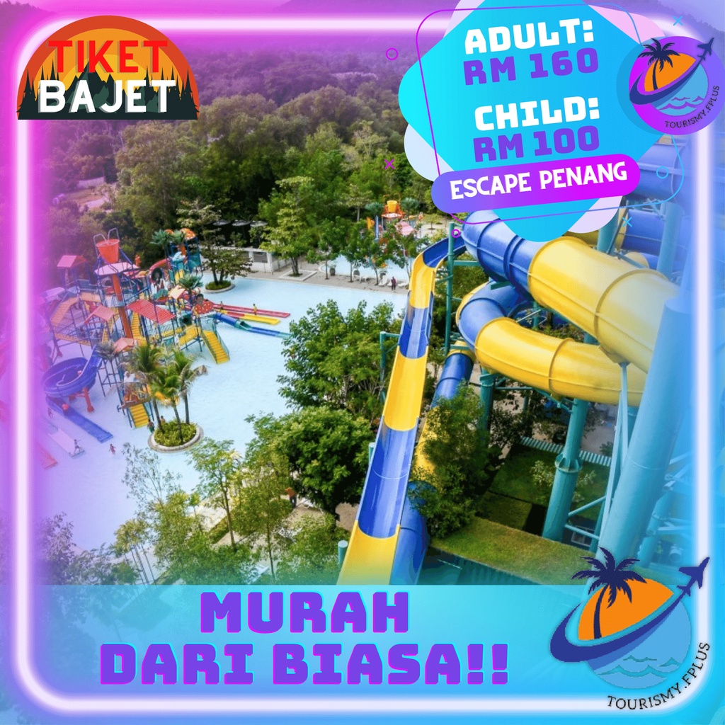 [PROMO 2023] ESCAPE Theme Park in Penang | Shopee Malaysia