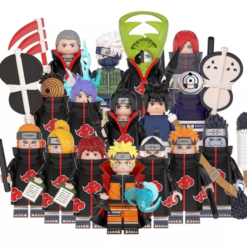 Anime Japanese Hoshigaki Kisame Yahiko Konan Uchiha Itachi Zetsu Mini ...