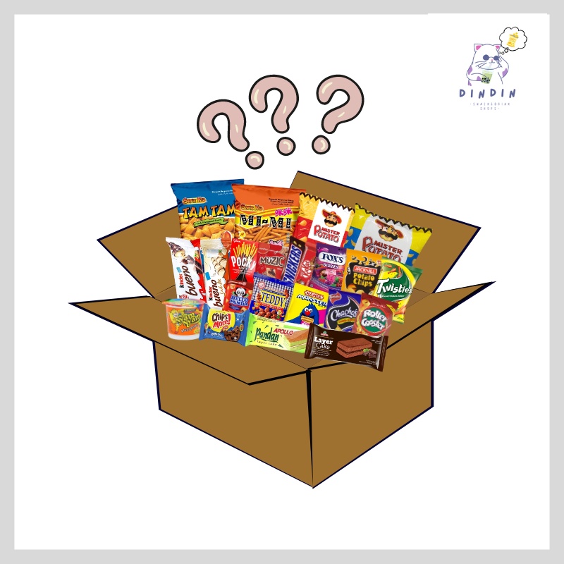 [现货 Ready Stock] 马来西亚零食盲盒 Snack Blind Box (Halal) (Random 随机) | Shopee ...