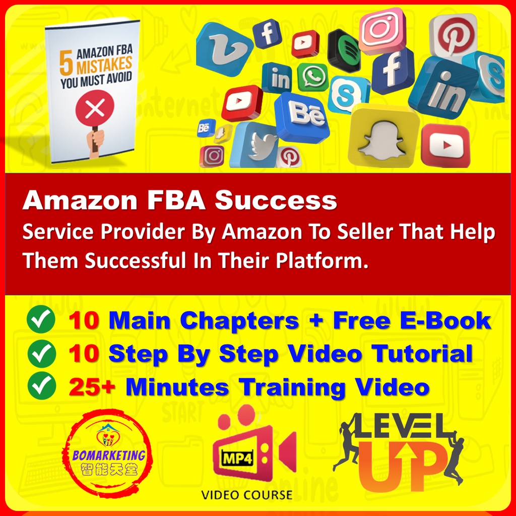 【𝗩𝗶𝗱𝗲𝗼 𝗖𝗼𝘂𝗿𝘀𝗲】 𝗔𝗺𝗮𝘇𝗼𝗻 𝗙𝗕𝗔 𝗦𝘂𝗰𝗰𝗲𝘀𝘀 | Shopee Malaysia