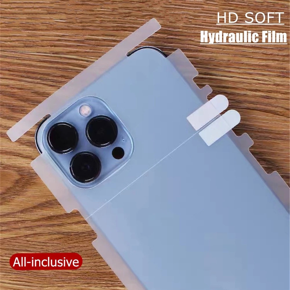 Full Body Front + Back Cover HD Hydrogel Soft Screen Protector Film For ...