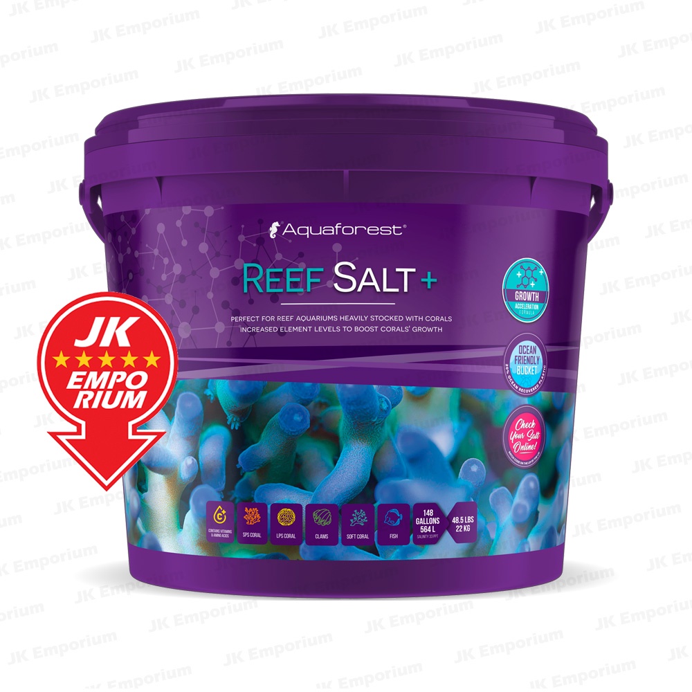22kg Bucket Of Aquaforest Sea Reef Hybrid Pro Salt + Plus Mix For ...