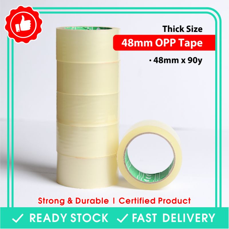 OPP TAPES 48MMX90YARDS 【READY STOCK】 | Shopee Malaysia