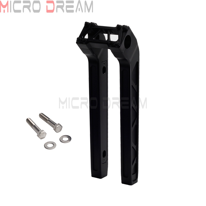 8" Rise Pullback Handlebar Riser for Harley Dyna Street Bob Fat Bob FXD ...