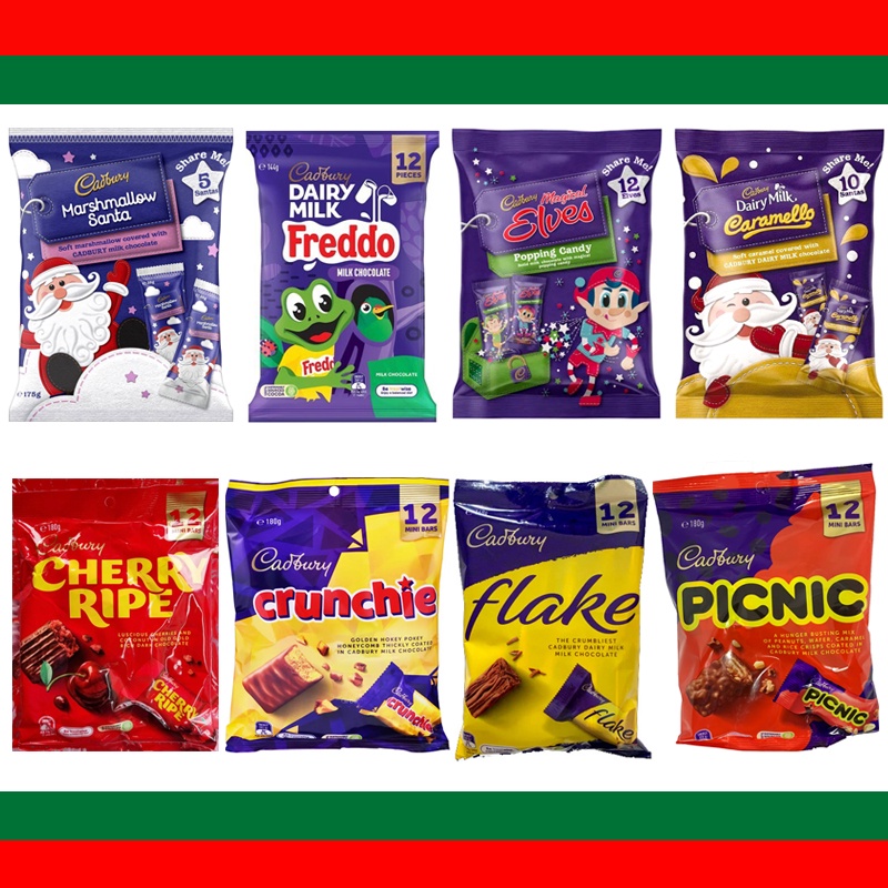 Cadbury Dairy Milk Chocolate (Limited Edition) Xmas SharePack (Flake ...