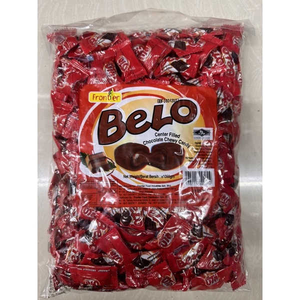 [1050G] FRONTIER BELO CENTER FILLED CHOCOLATE CHEWY CANDY [300 ...