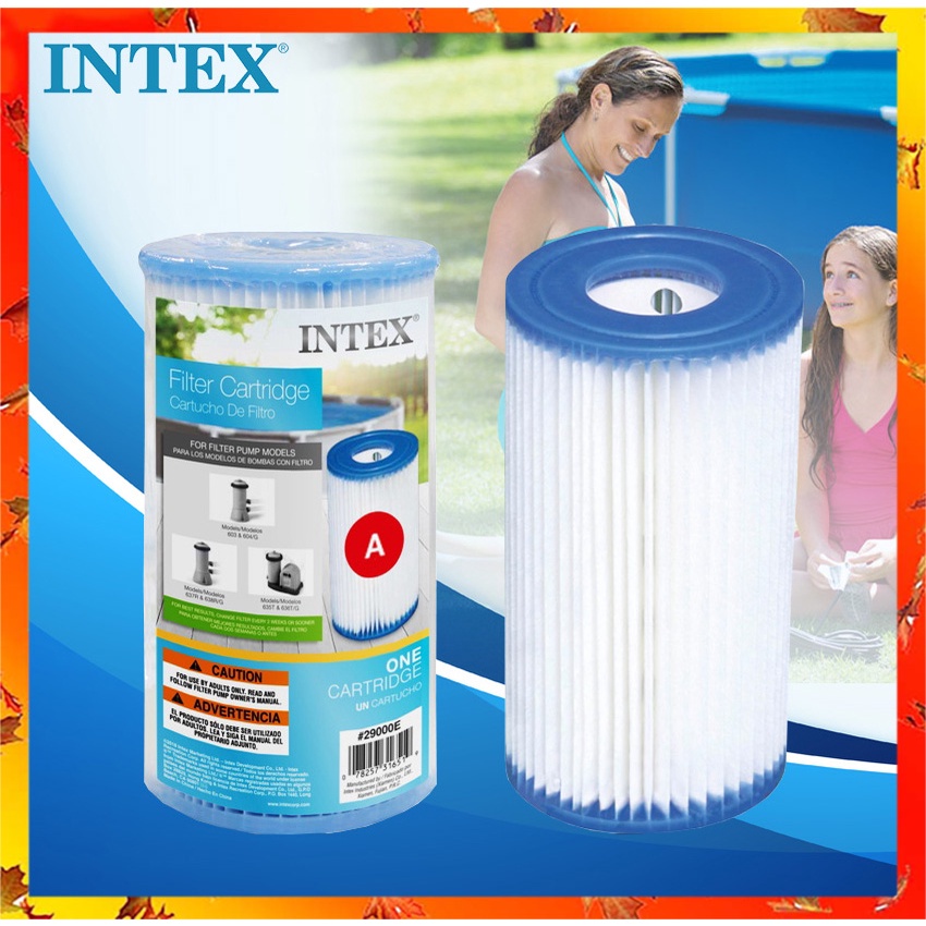 Intex Filter Cartridge Water Filter Pump Element Extra Cartridge ...