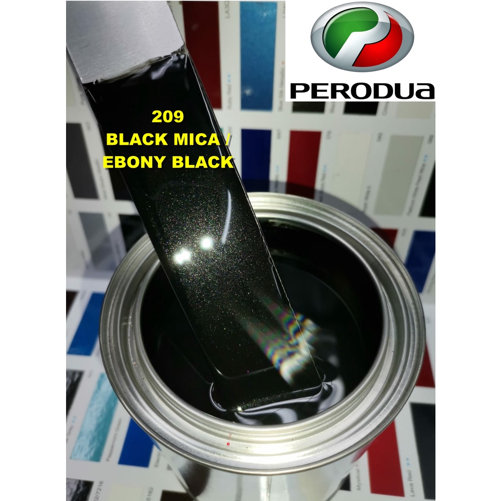 PERODUA 209 BLACK MICA/EBONY BLACK/CAT 2K /CAT BANCUH/MYVI/AXIA/ALZA ...