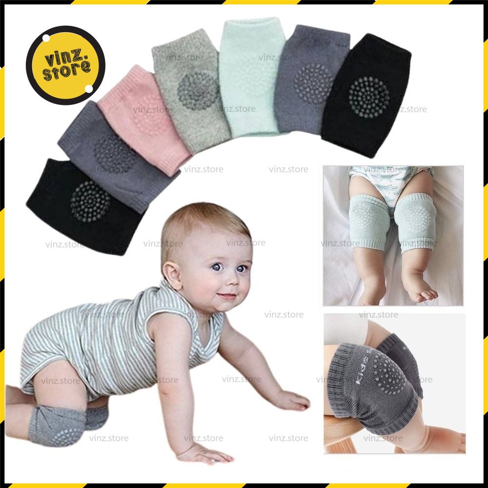 1 Pair Baby Crawling Knee Protector Knee Pad Pelapik Lutut Baby ...