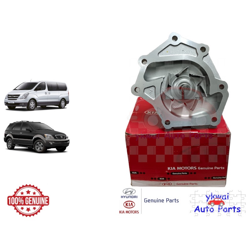 Genuine Hyundai Water Pump for Hyundai Grand Starex H1 A1/Kia Sorento ...
