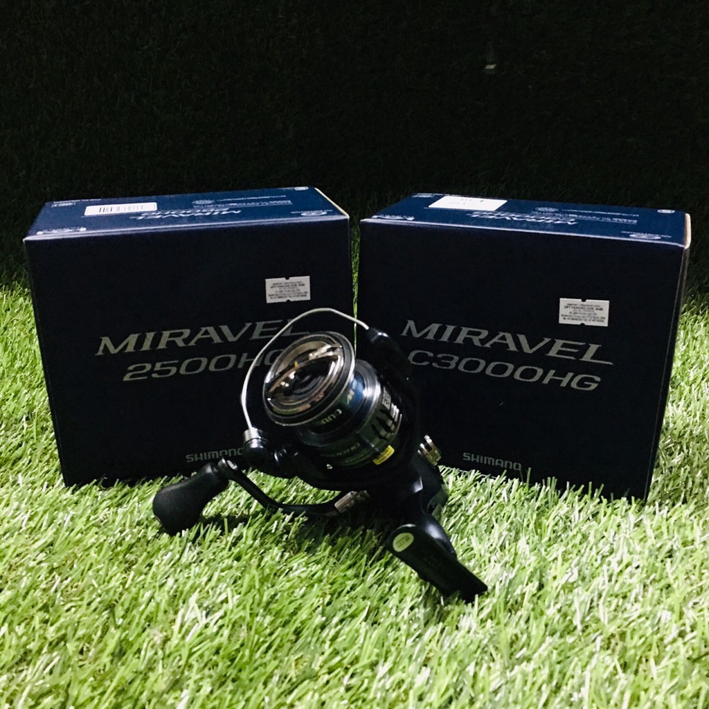 Shimano 22 Miravel Spinning Reel With 1 Year Warranty Ft Shopee 5204