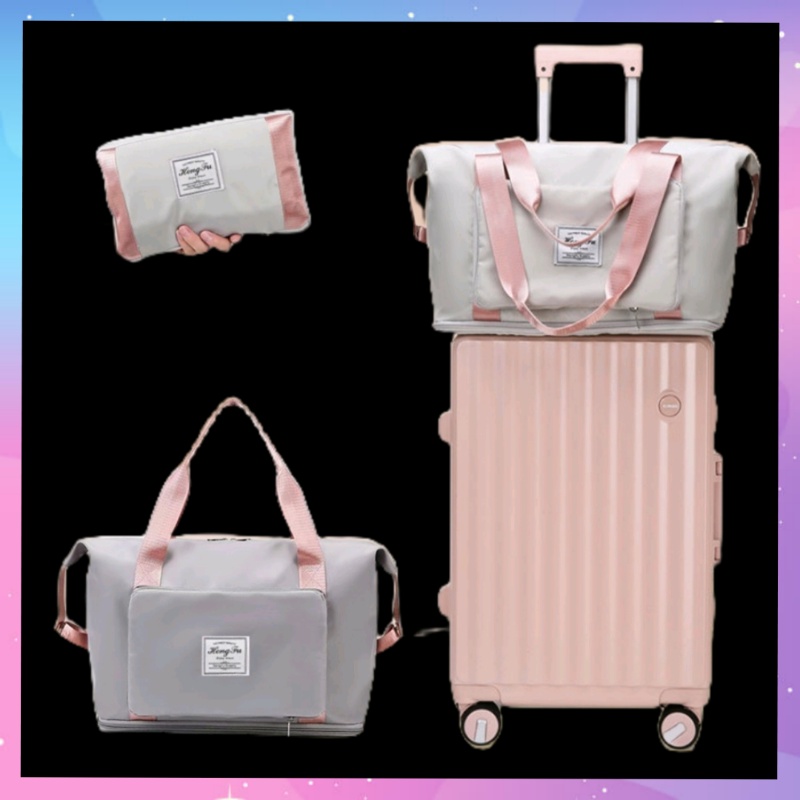 bag travel beg balik kampung balik campus bag waterproff beg pakaian ...