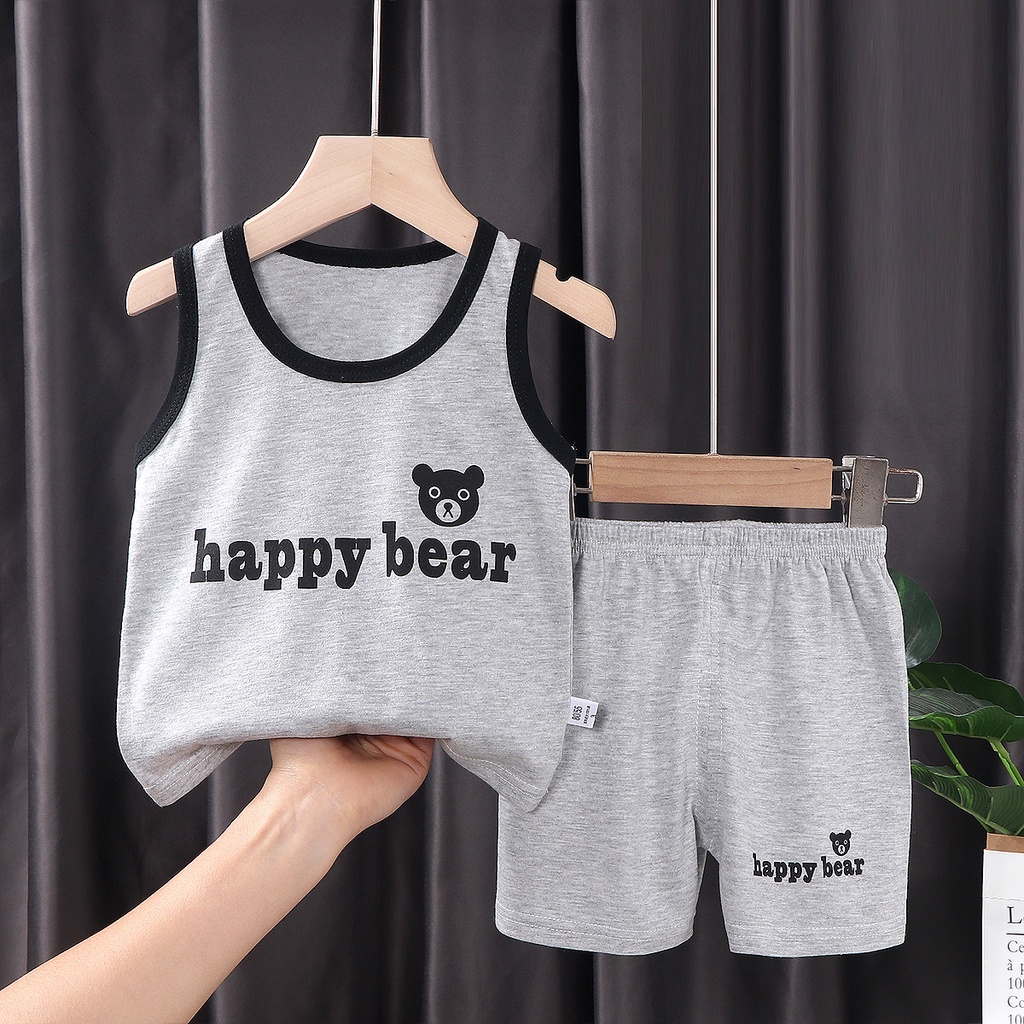 Baju Bayi Singlet Set Baby Clothes Kid Clothes Baju Kanak Baju Singlet ...