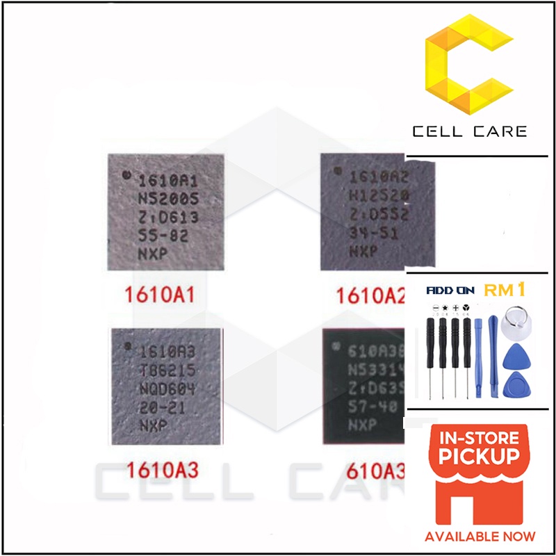 CHARGING IC U2 1608A1 1610A1 1610A2 1610A3 610A3B REPLACEMENT FOR IP 5 5S 6 6S 6 PLUS 7 PLUS ...