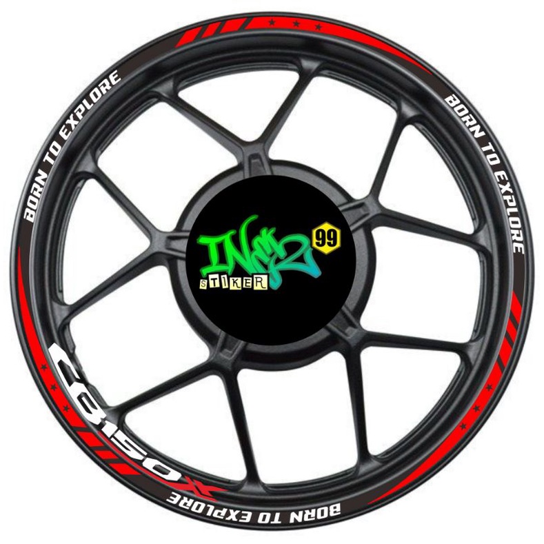 Honda CB150X VELG LIST STICKER NEW CUTTING STICKER | Shopee Malaysia