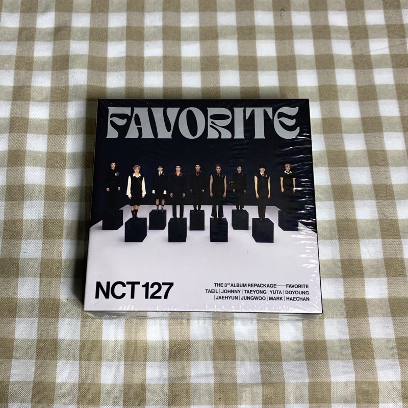 1st Perss NCT 127 KIHNO KIT + POSTER - FAVORITE POETIC Ver ALBUM ...