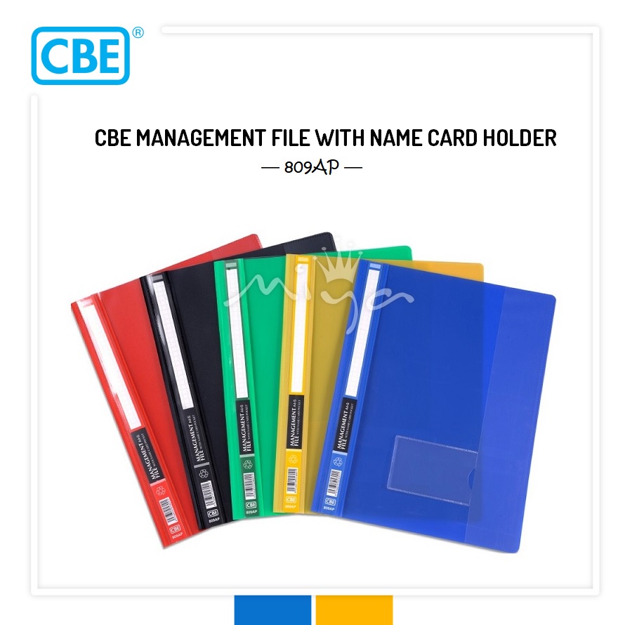 CBE MANAGEMENT FILE WITH NAME CARD HOLDER | Shopee Malaysia