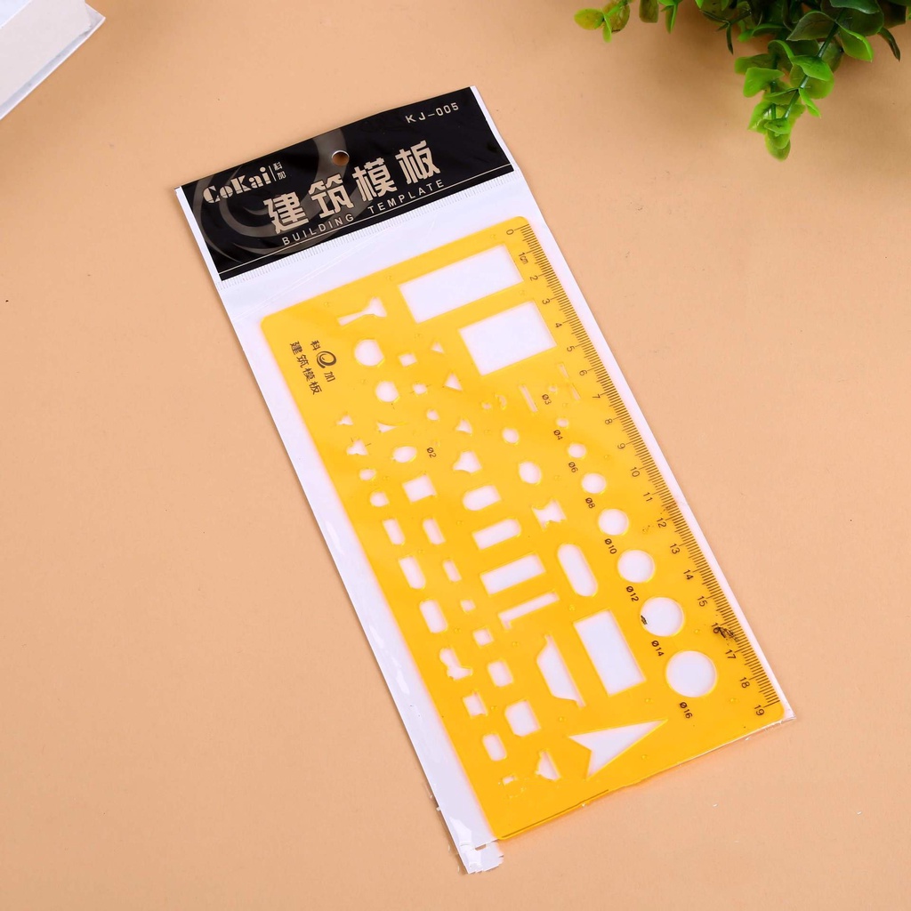 Technical Geometry Design Drawing Template Ruler Stencil Pembaris ...