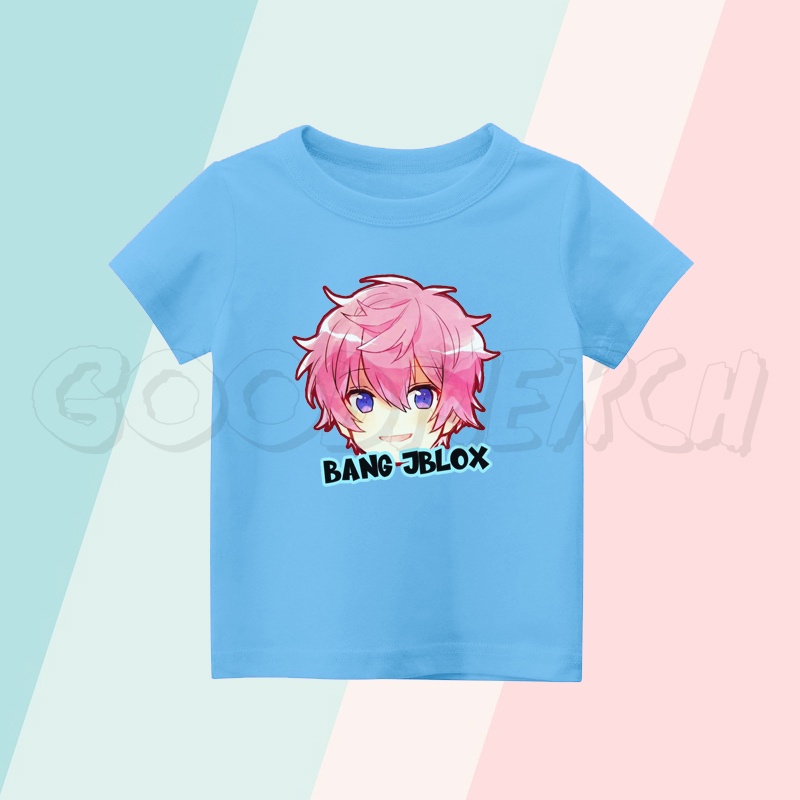 Children's SHIRT BANG JBLOX ATUN ROBLOX YOUTUBER | Shopee Malaysia