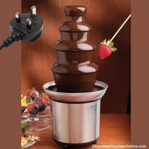 0KT WARE 3 tier 4 Tiers Electric Chocolate Fountain maker machine Sauce ...