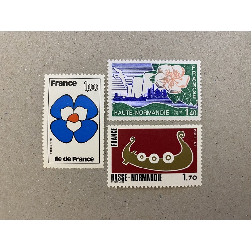 {JK} France 1978 - Regions Of France Stamps 3V MNH | Shopee Malaysia
