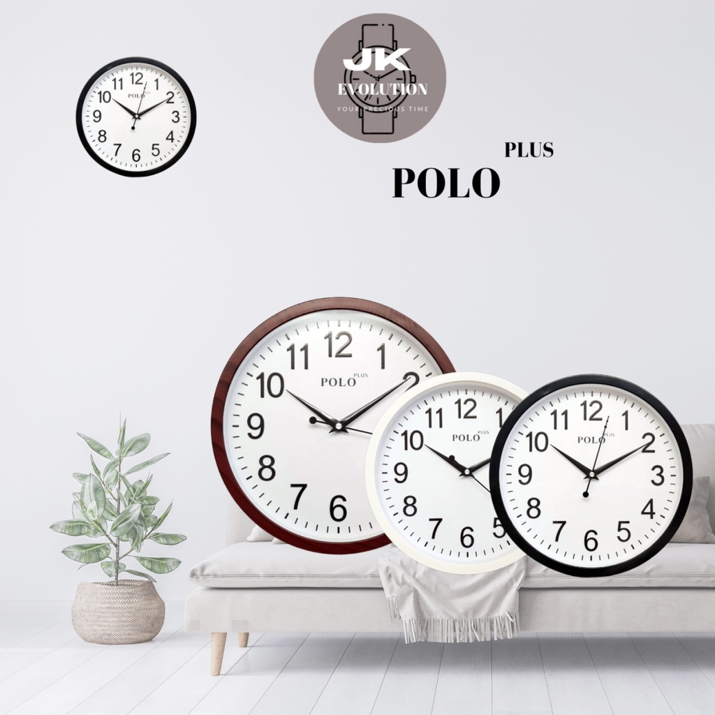 POLO PLUS 9053/2918 Original Analog Quartz Medium Size Wall Clock ...