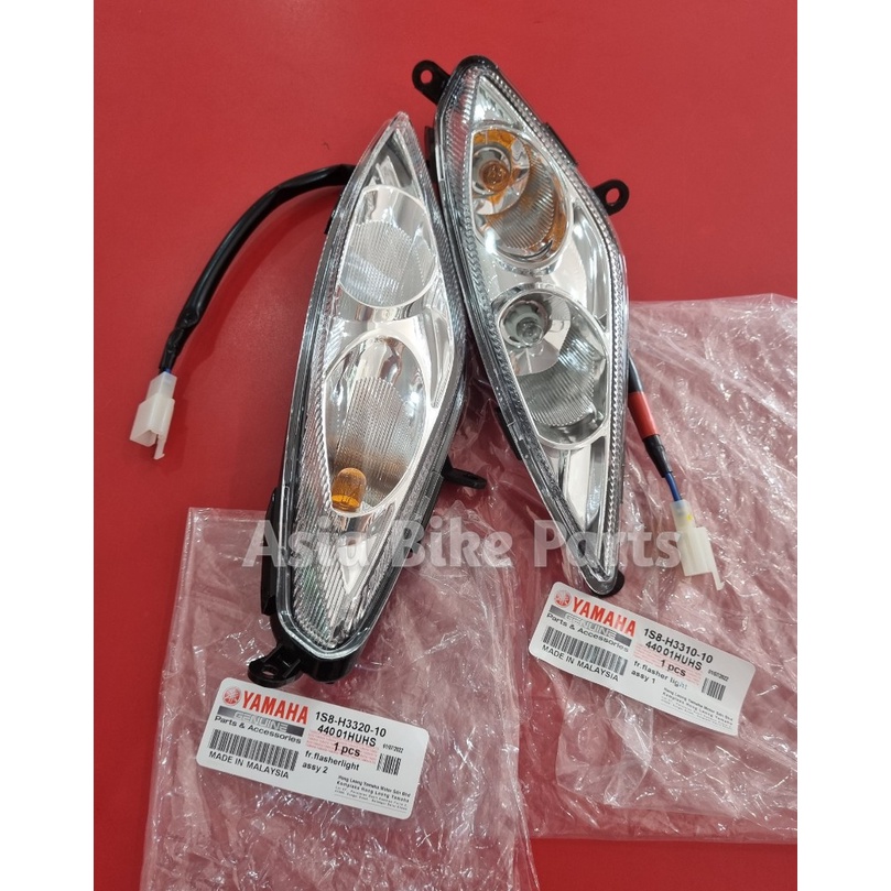 Yamaha Original LC135 V1 Front Flasher Light Signal Depan Lampu Dada - 1S8-H3310-10 / 1S8-H3320 ...