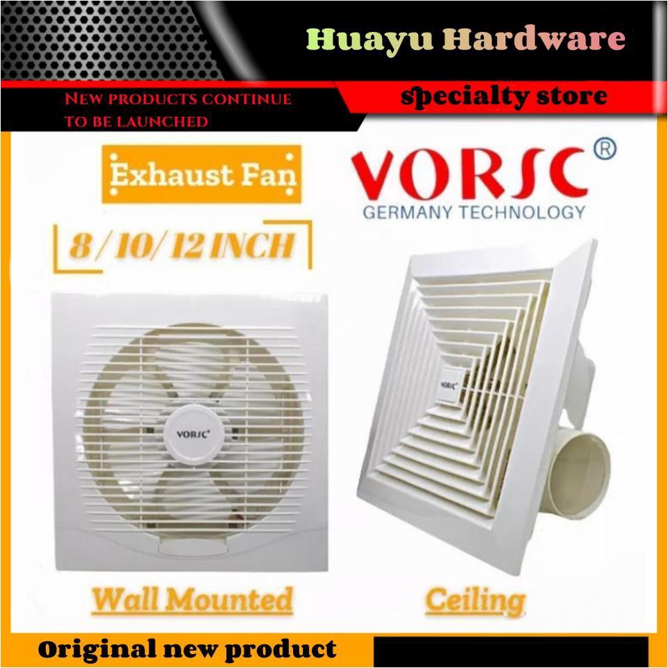 VORSC EXHAUST FAN (WALL TYPE) | Shopee Malaysia